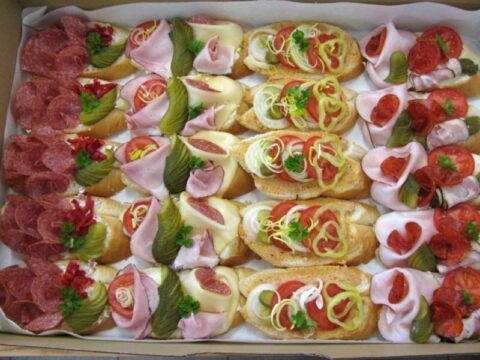 Chlebíčky - Cukroví Kuncovi